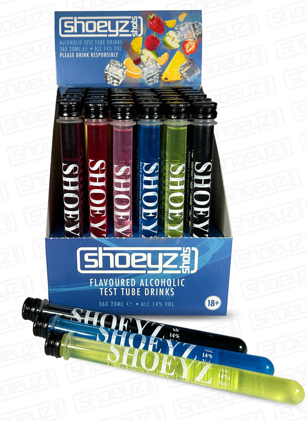 Vodka Based Multi Flavour 36 Box – Shoeyz Shots