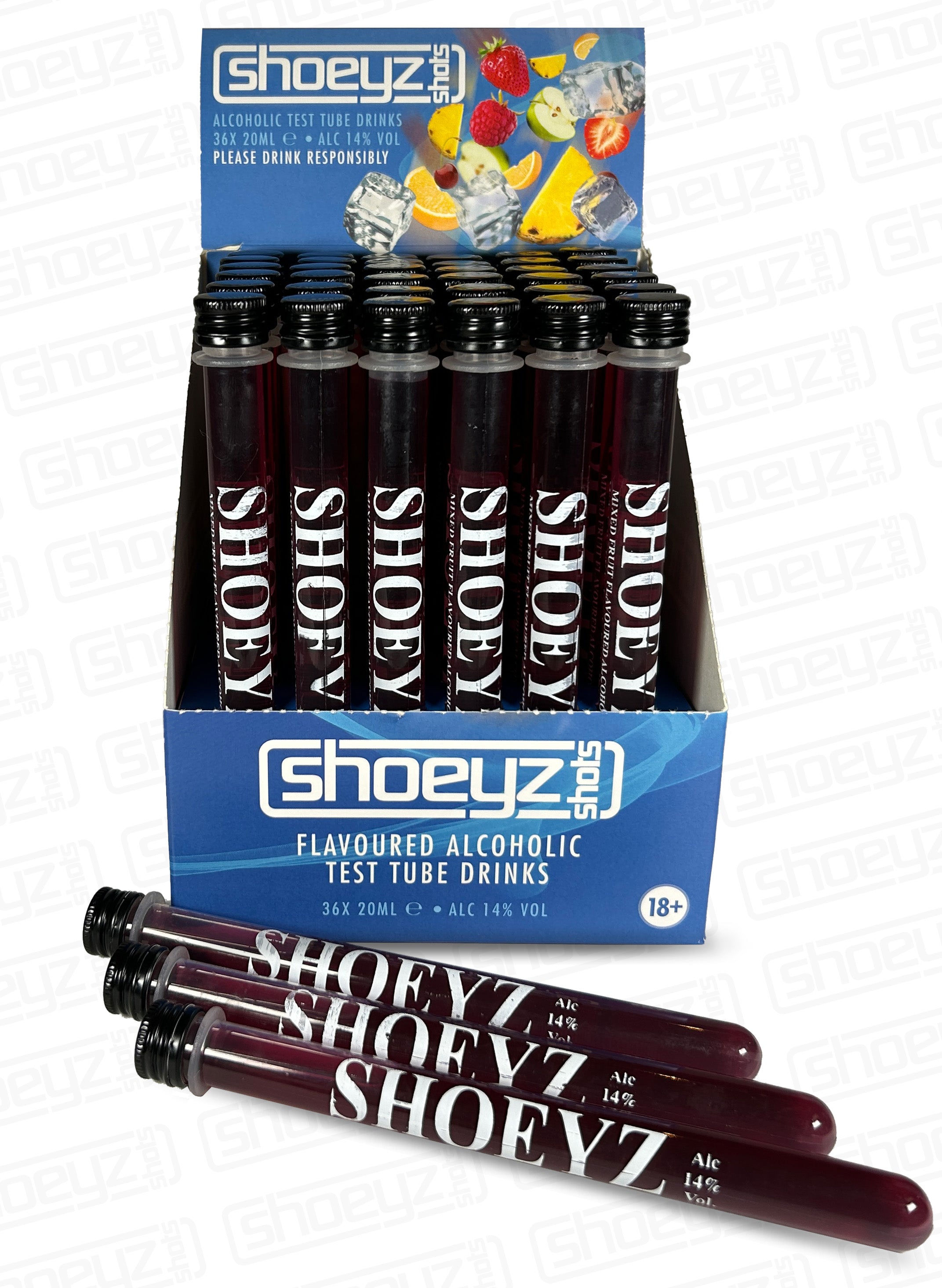 Vodka Based Single Flavour Boxes – Shoeyz Shots