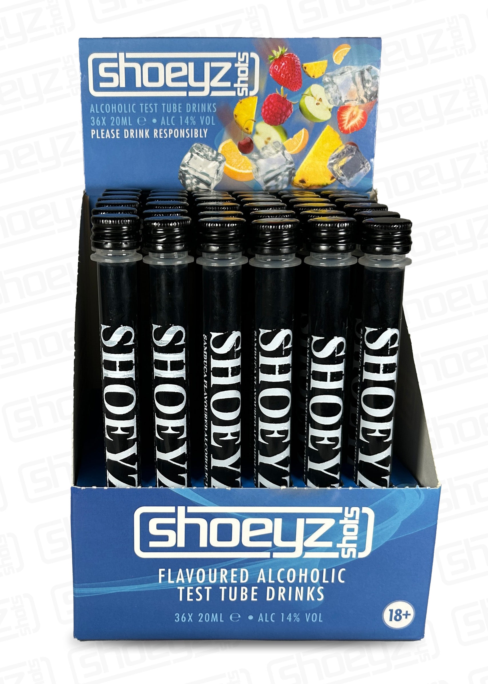 Vodka Based Sambuca Flavour 36 Box – Shoeyz Shots